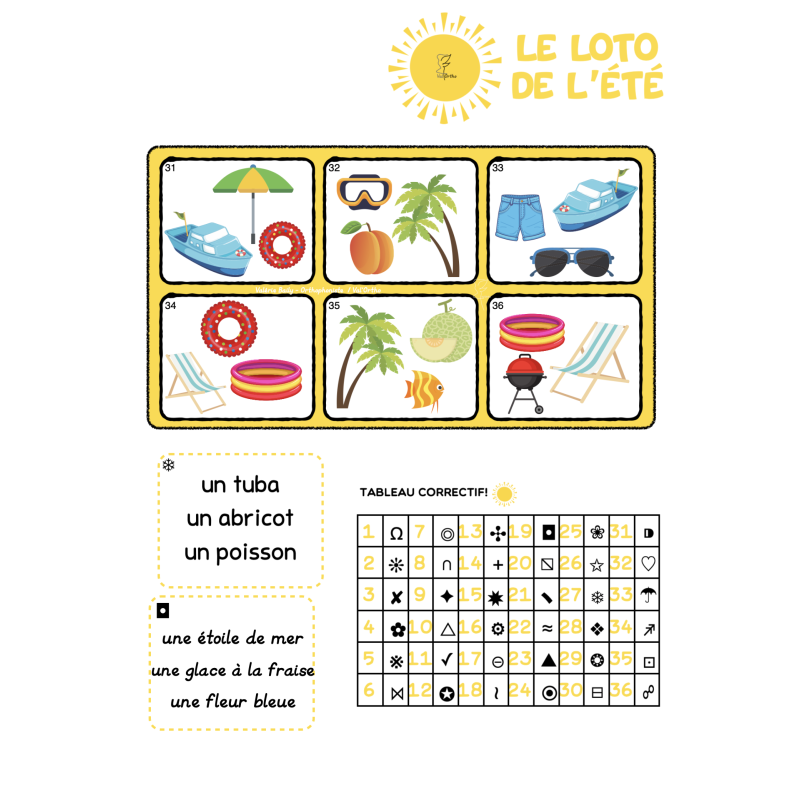 Le loto de l'été